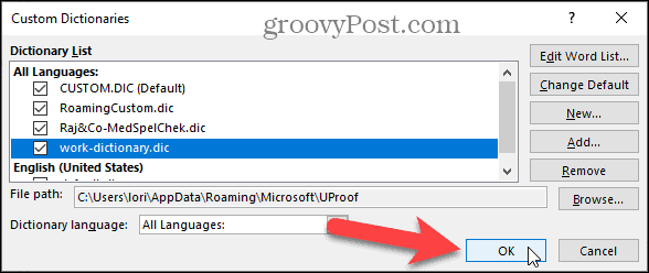 如何在Microsoft Word中添加和使用自定义字典 - 数字指南