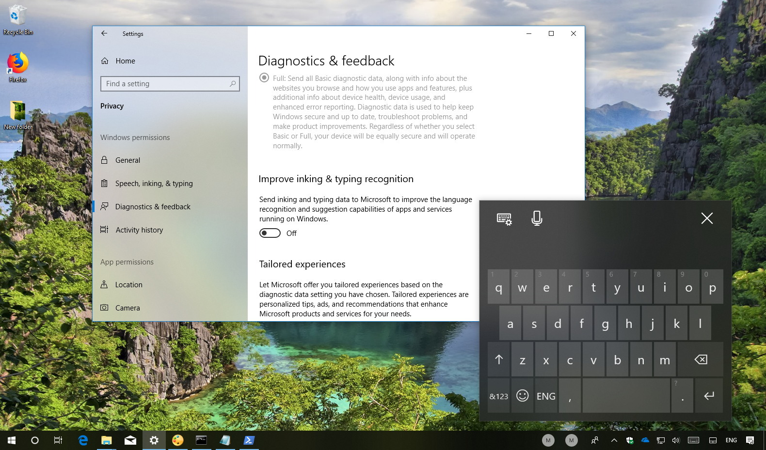 如何防止在 Windows 10 上键入数据收集 数字指南