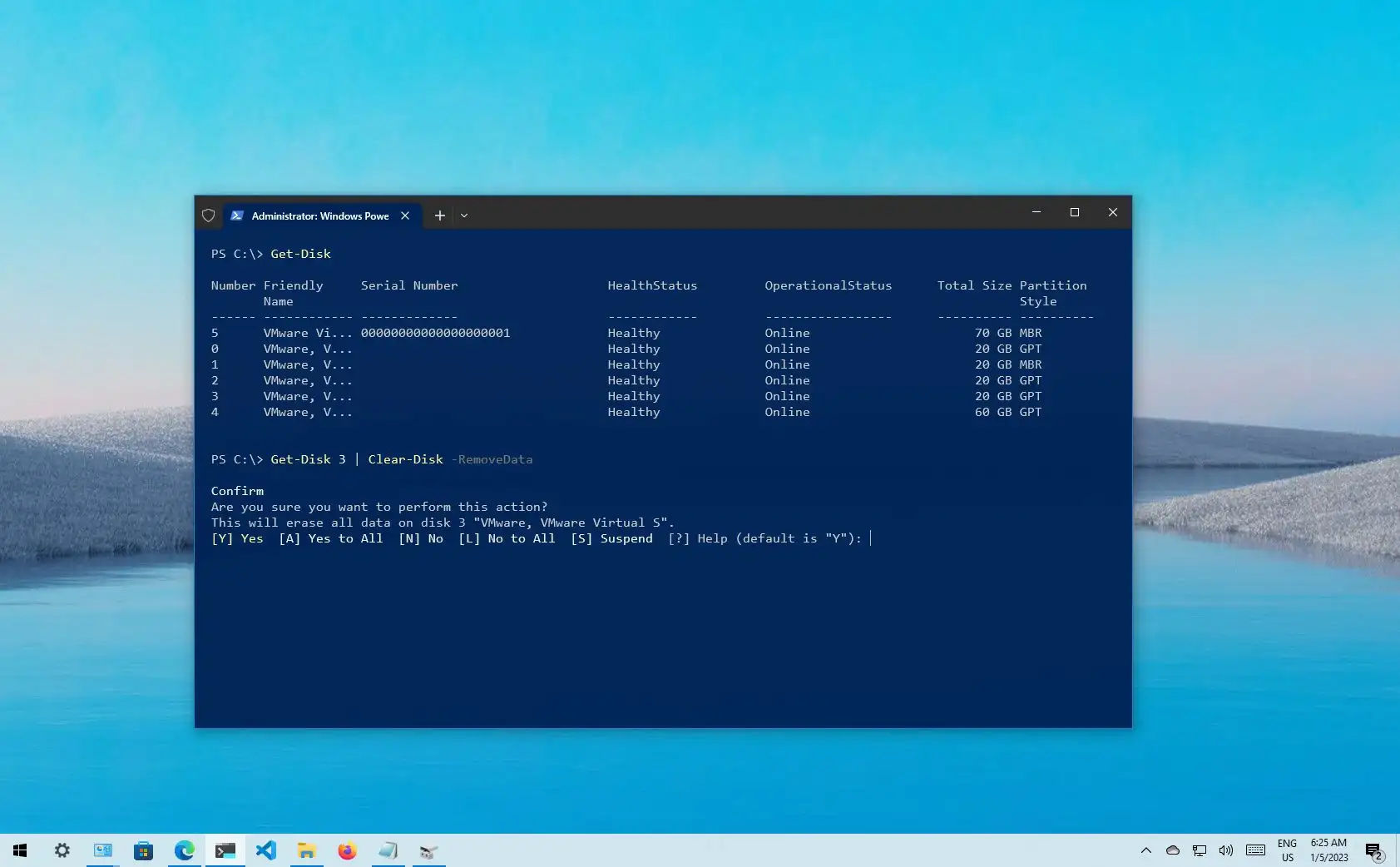 如何在 Windows 10 上使用 PowerShell 格式化驱动器 - 数字指南