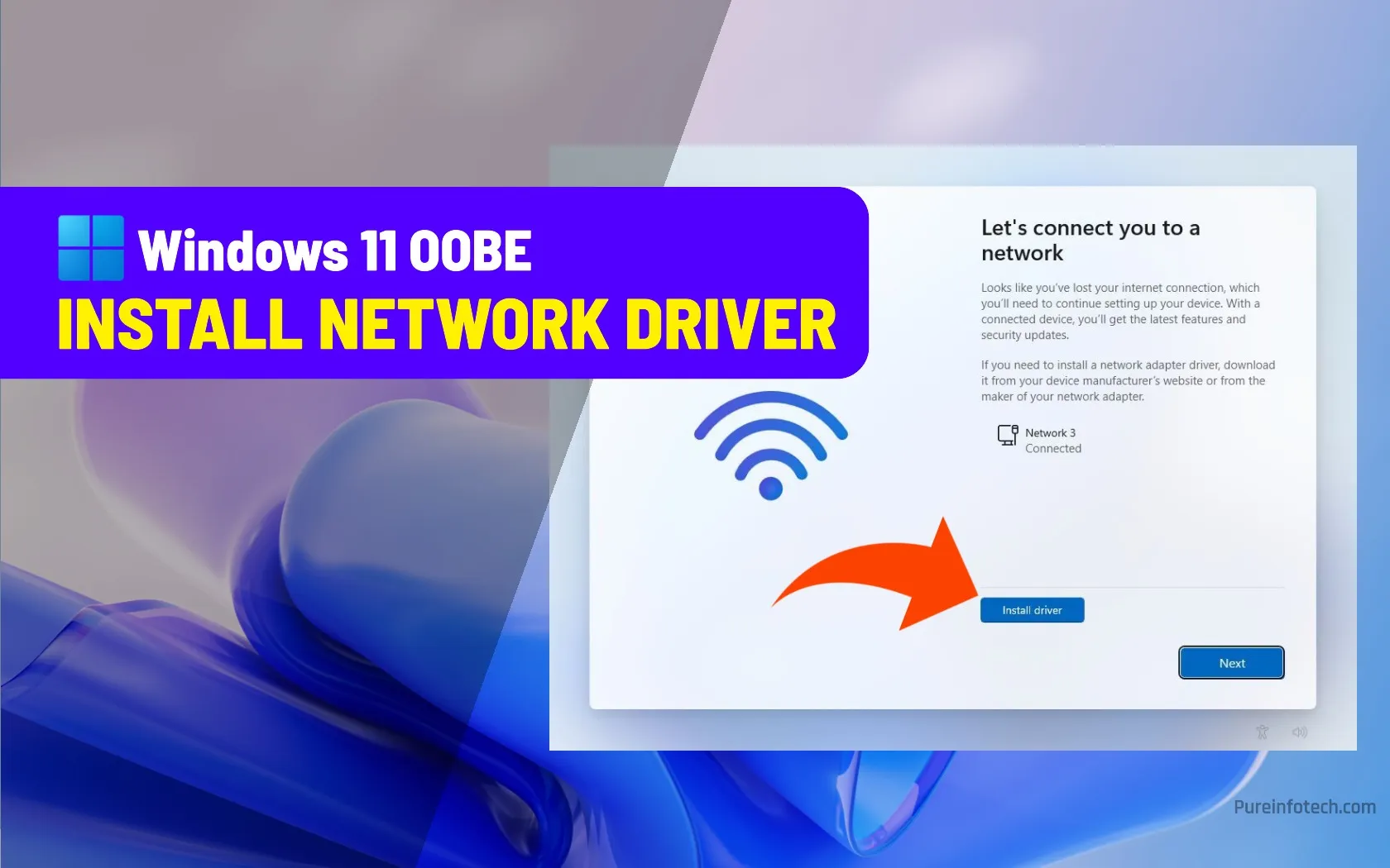 如何在 Windows 11 的 OOBE 期间手动安装缺少的网络驱动程序 - 数字指南