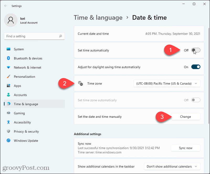 如何更改Windows 11上的日期和時區 - 数字指南