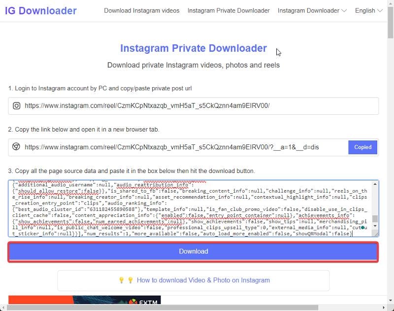 如何下載 Instagram Private Reels：3 種最佳方法