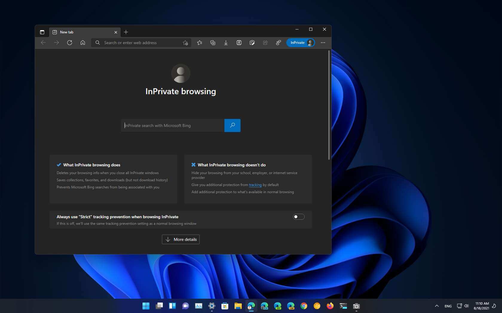 如何在 Windows 11 上始終以 InPrivate 模式打開 Microsoft Edge - 数字指南