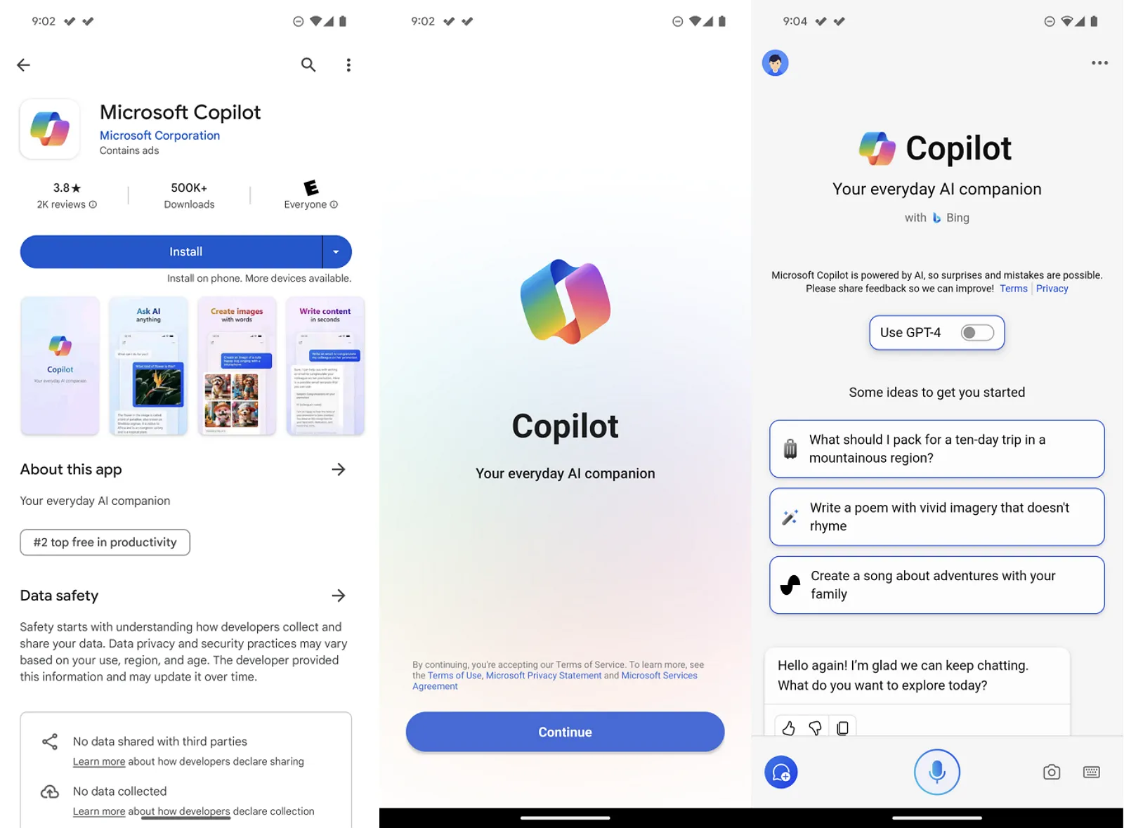 Microsoft Copilot 現已作為適用於 Android 和 iPhone 的應用程式 - 数字指南